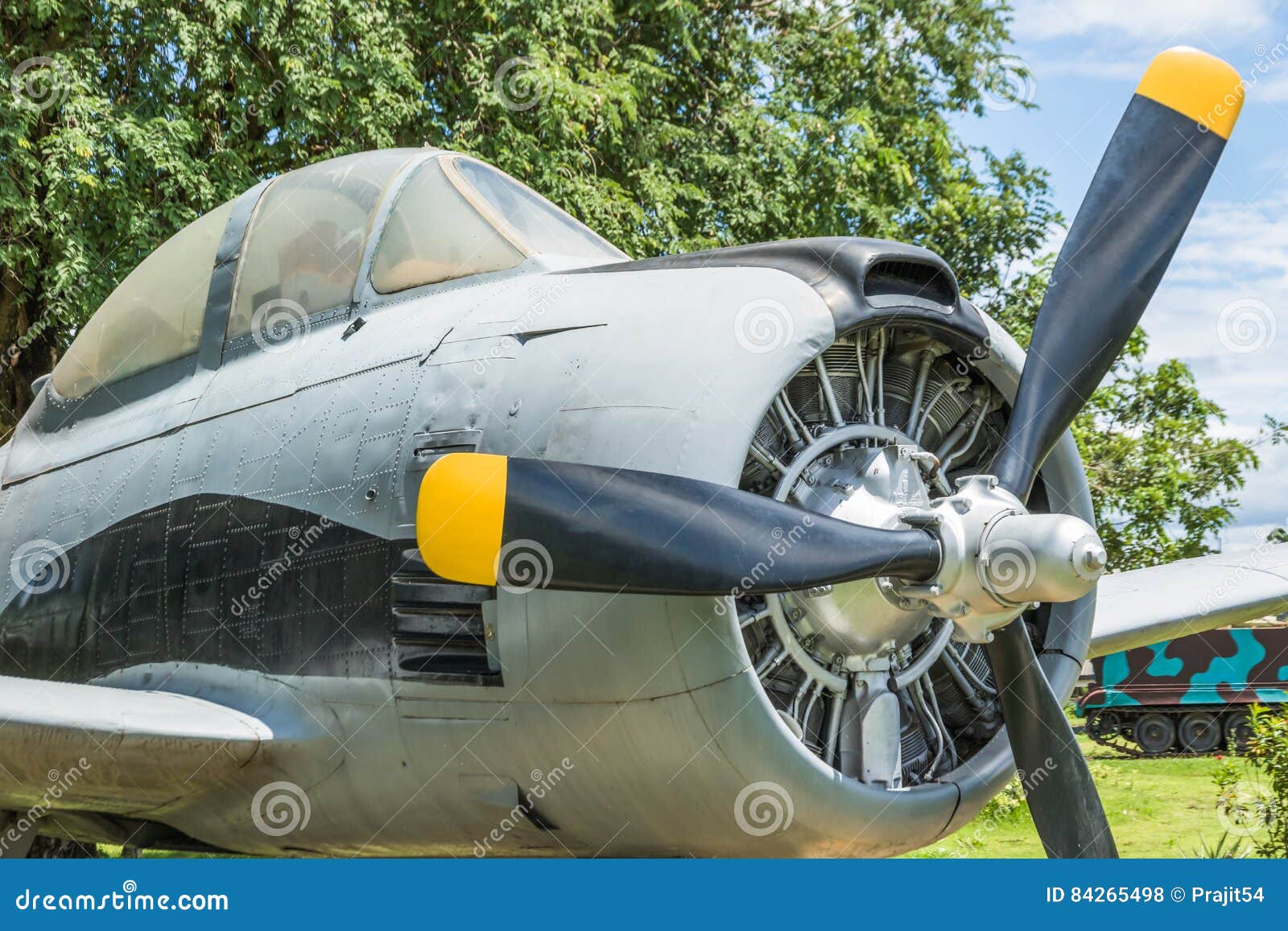 Old Aircraft Round Piston Engine. Stock Photo - Image of technology ...
