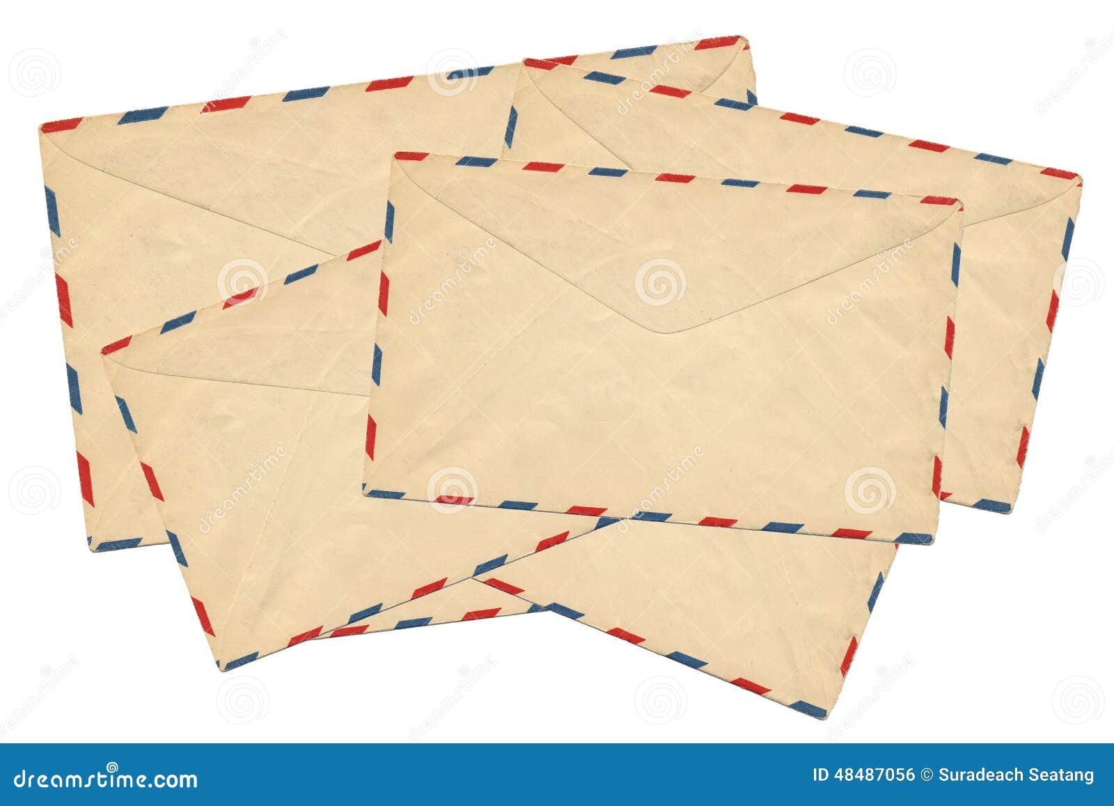Old airmail envelope stock photo. Image of faded, correspondence - 48487056