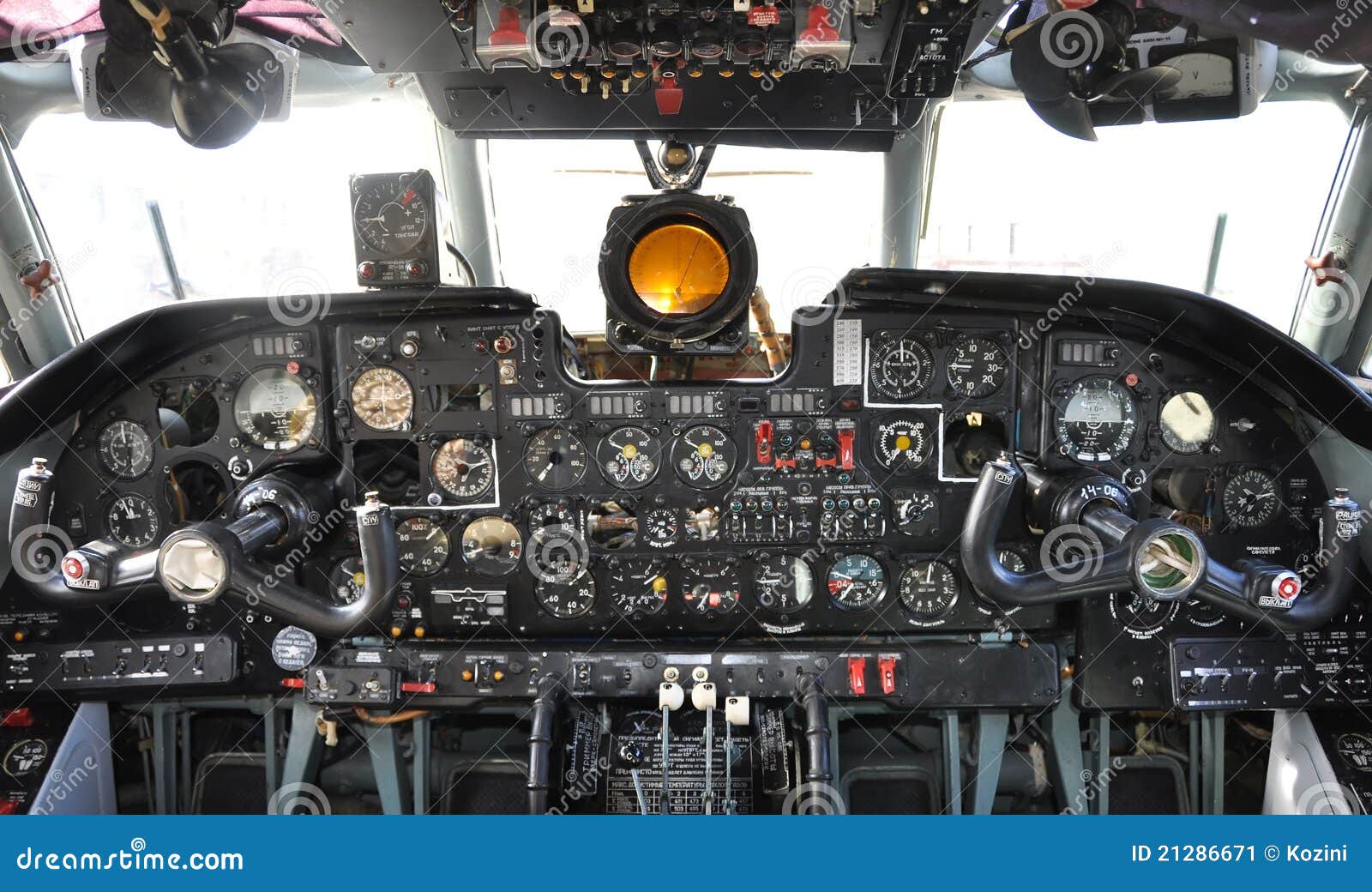 Airplane Cockpit Window Royalty-Free Stock Photography | CartoonDealer ...