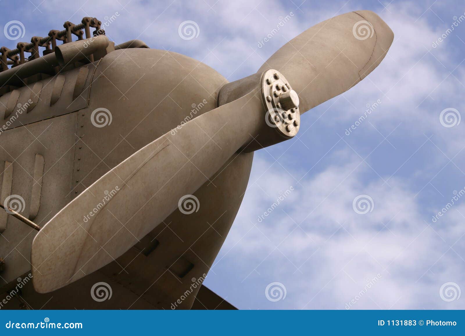 Old Airplane Propeller Stock Photos - Image: 1131883