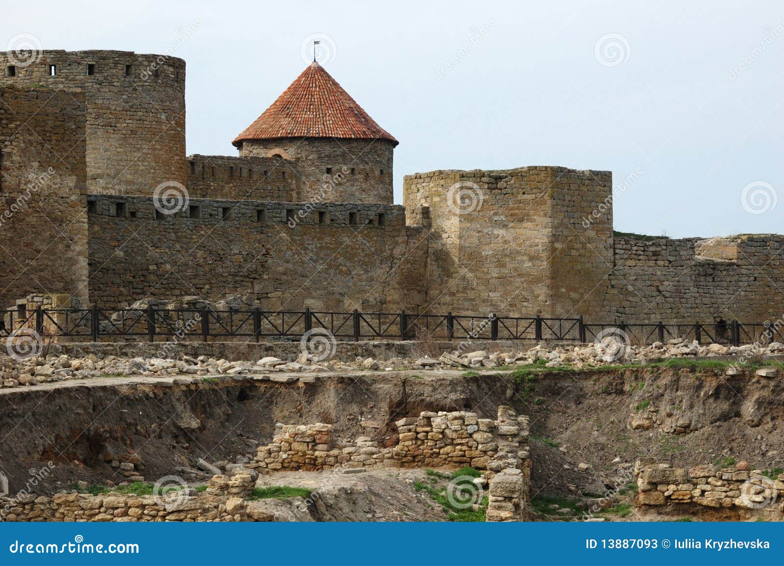 Old Akkerman Fortress in Ukraine Stock Image - Image of fortifications ...