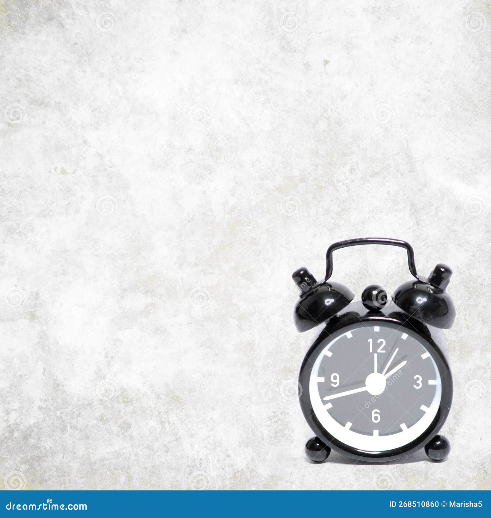 Old Alarm Clock on Old Background Stock Photo - Image of style, clock ...