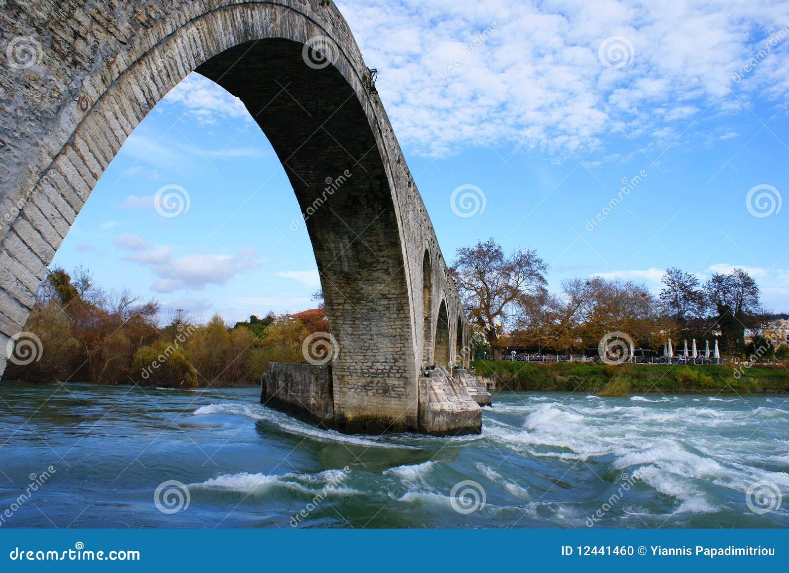 Old Alike Stone Bridge Greece Stock Photo - Image of culture, brickwork ...