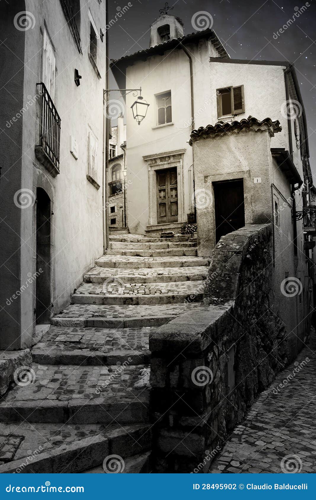 Cobblestone Steps Italian Mountain Village Stock Photos - Free ...