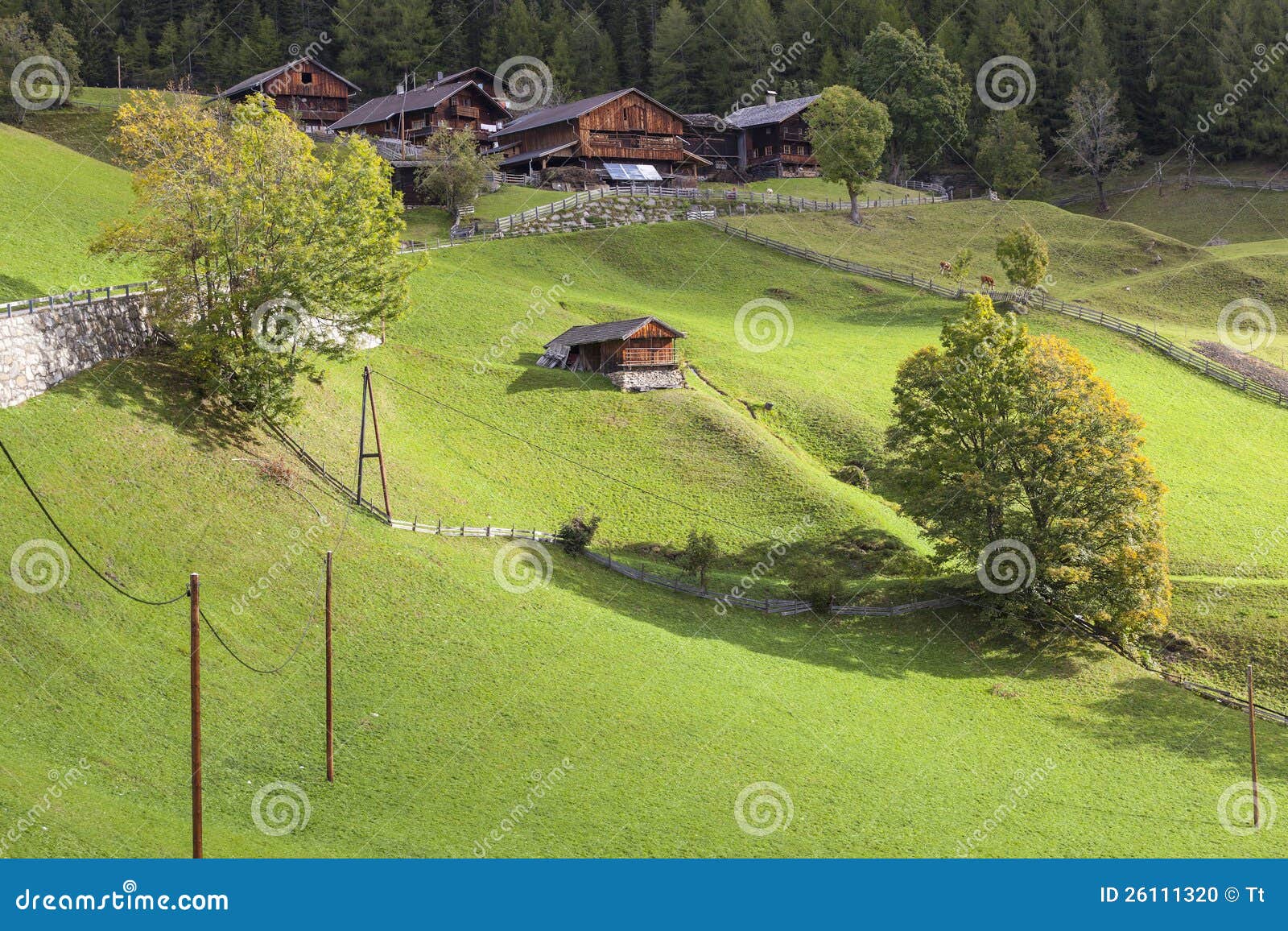 Old alp farm stock photo. Image of beauty, architecture - 26111320