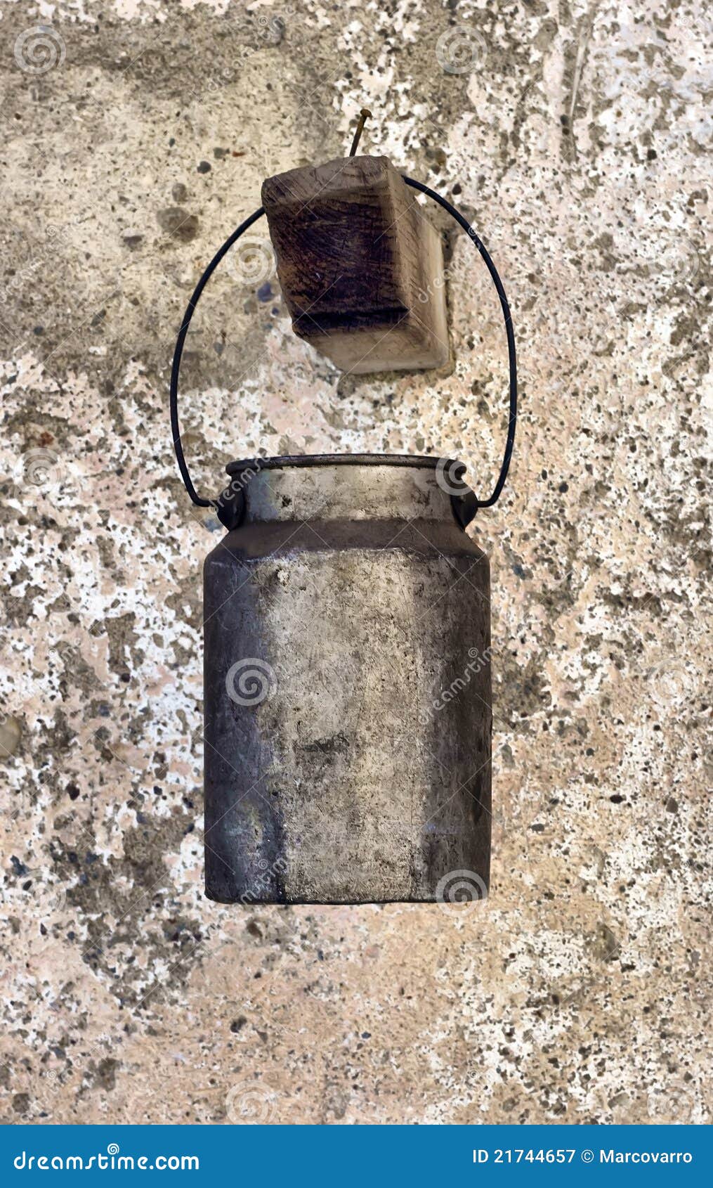 Old aluminum can stock image. Image of dairy, object - 21744657