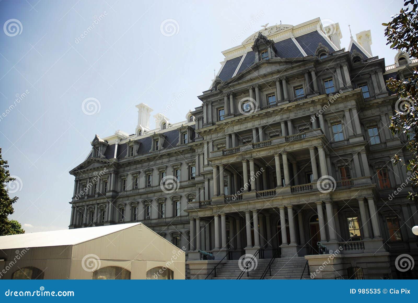 Old American building stock image. Image of outdoor, governmental - 985535
