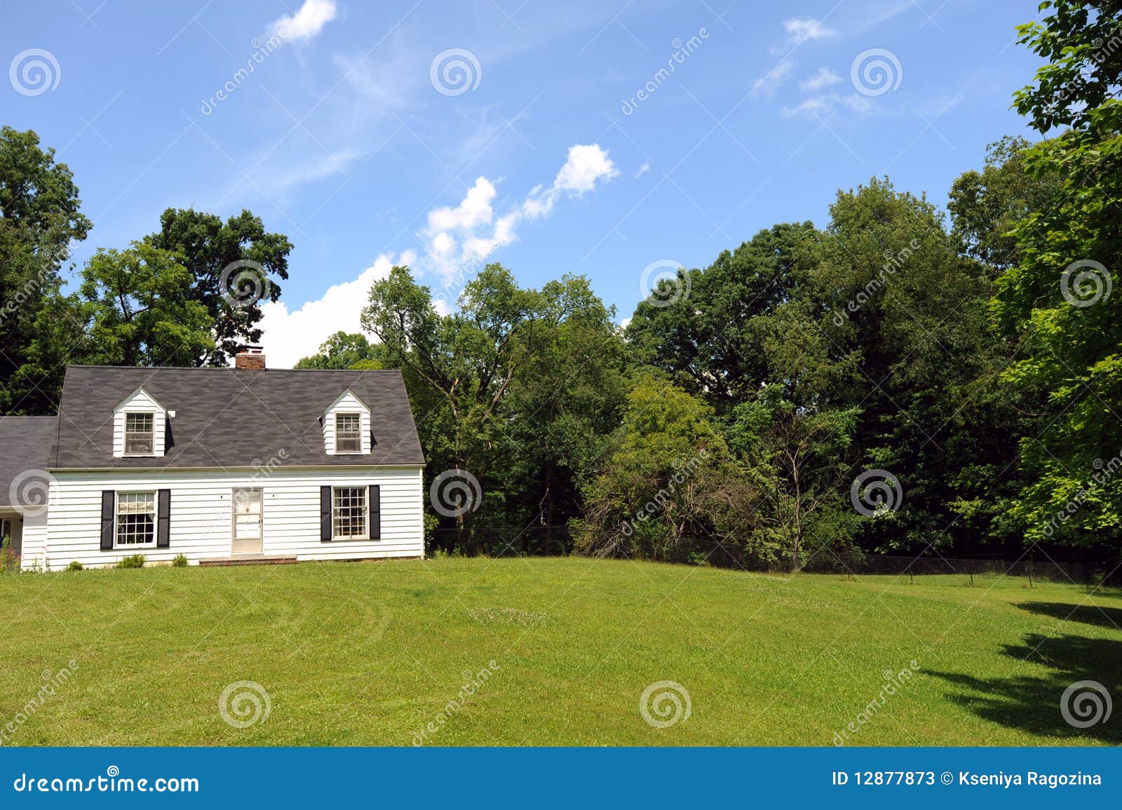 Old american House stock image. Image of pillar, porch - 12877873