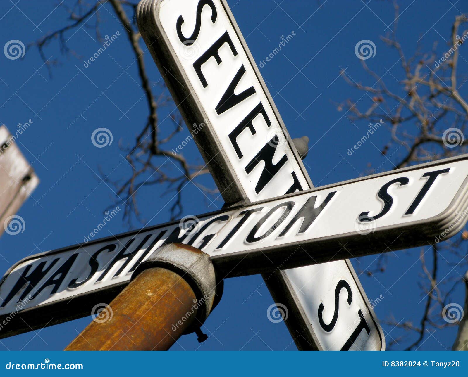 Old American Road Signs stock photo. Image of plaque, street - 8382024