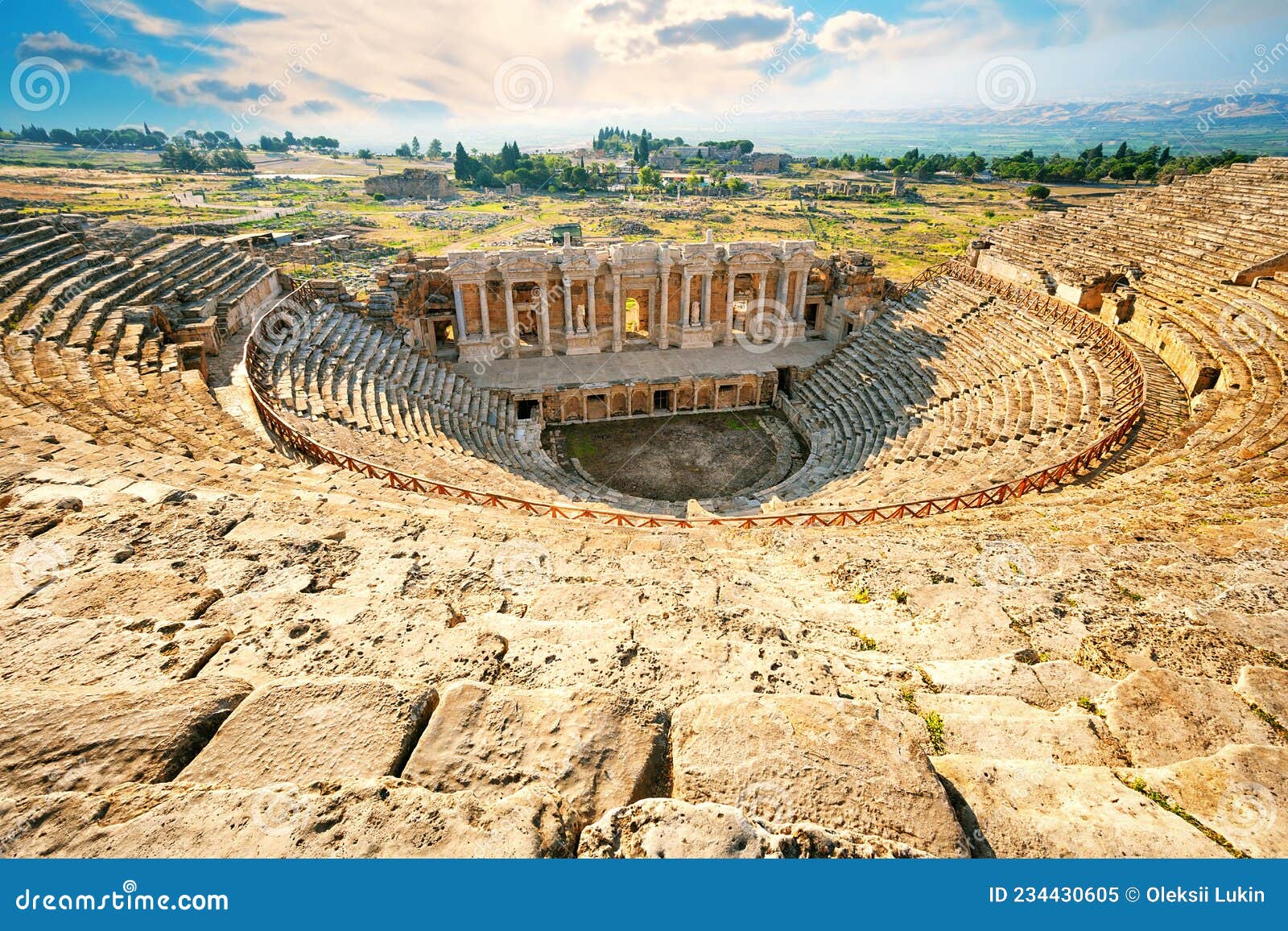Old Amphitheater in Open Air Editorial Image - Image of byzantine ...