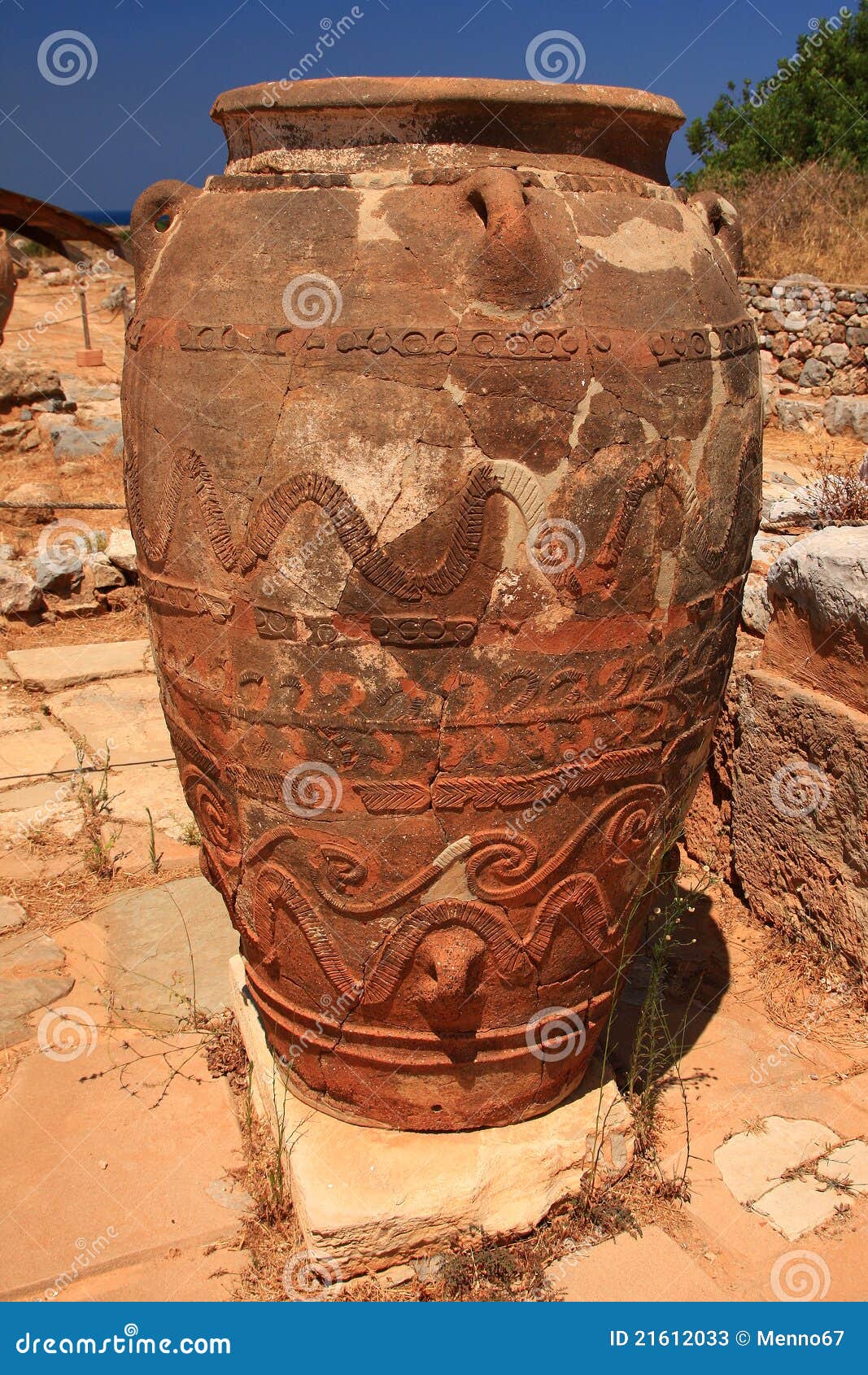 Old amphora stock image. Image of vase, crpottery, history - 21612033