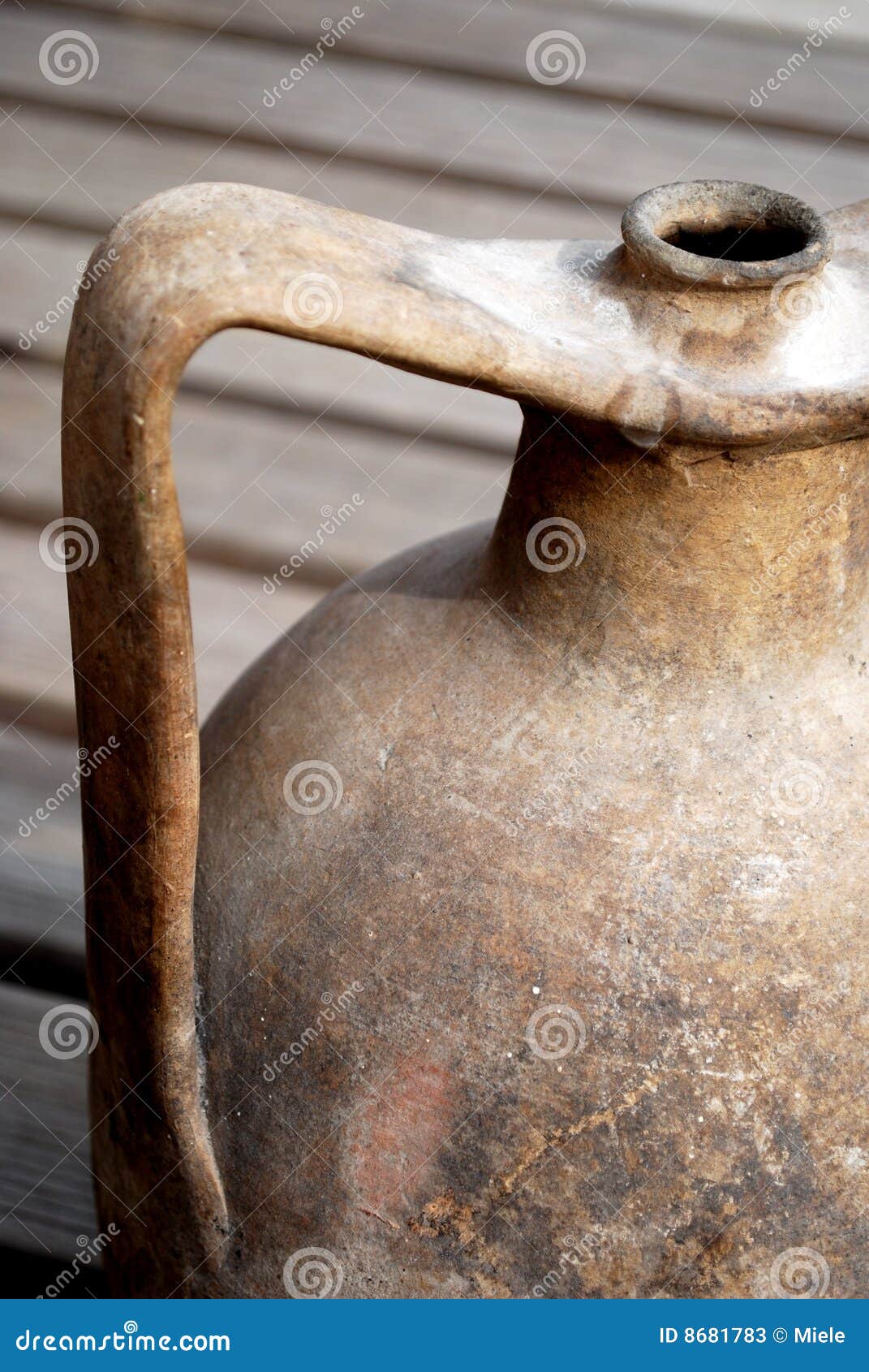 Old amphora handle stock image. Image of amphora, europe - 8681783