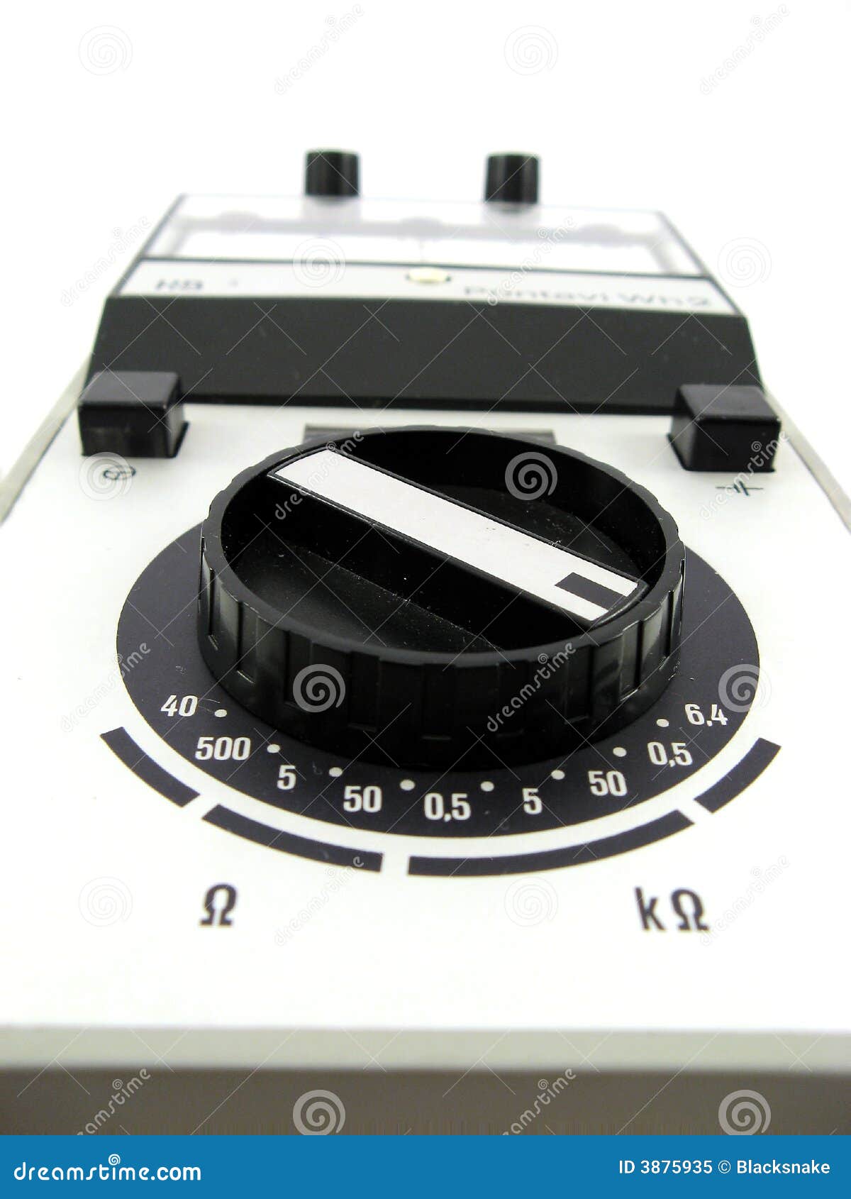 Old Analog Measuring Instrument Picture. Image: 3875935