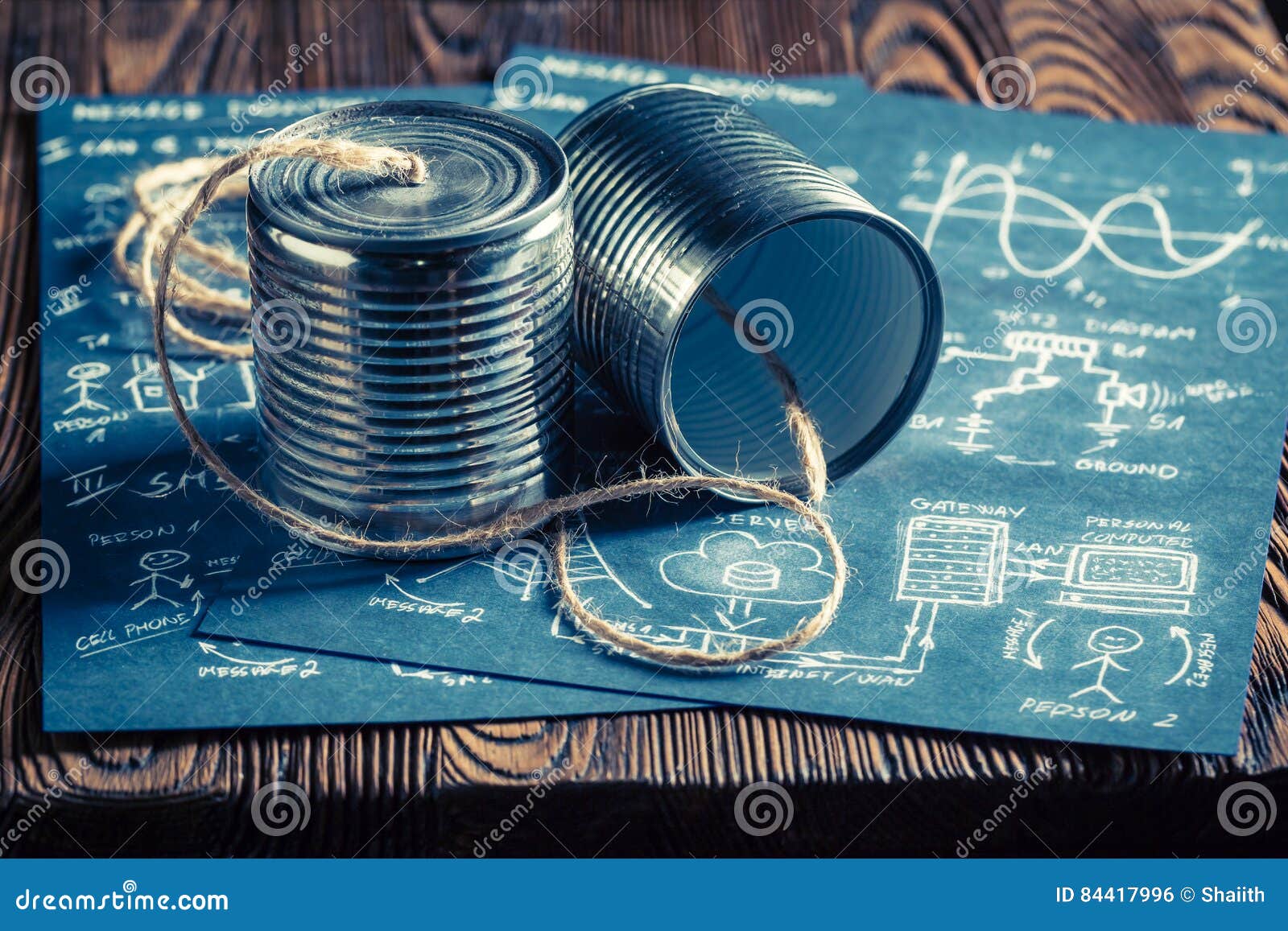 Old Analog Telephone As First Communication Device Stock Photo - Image ...