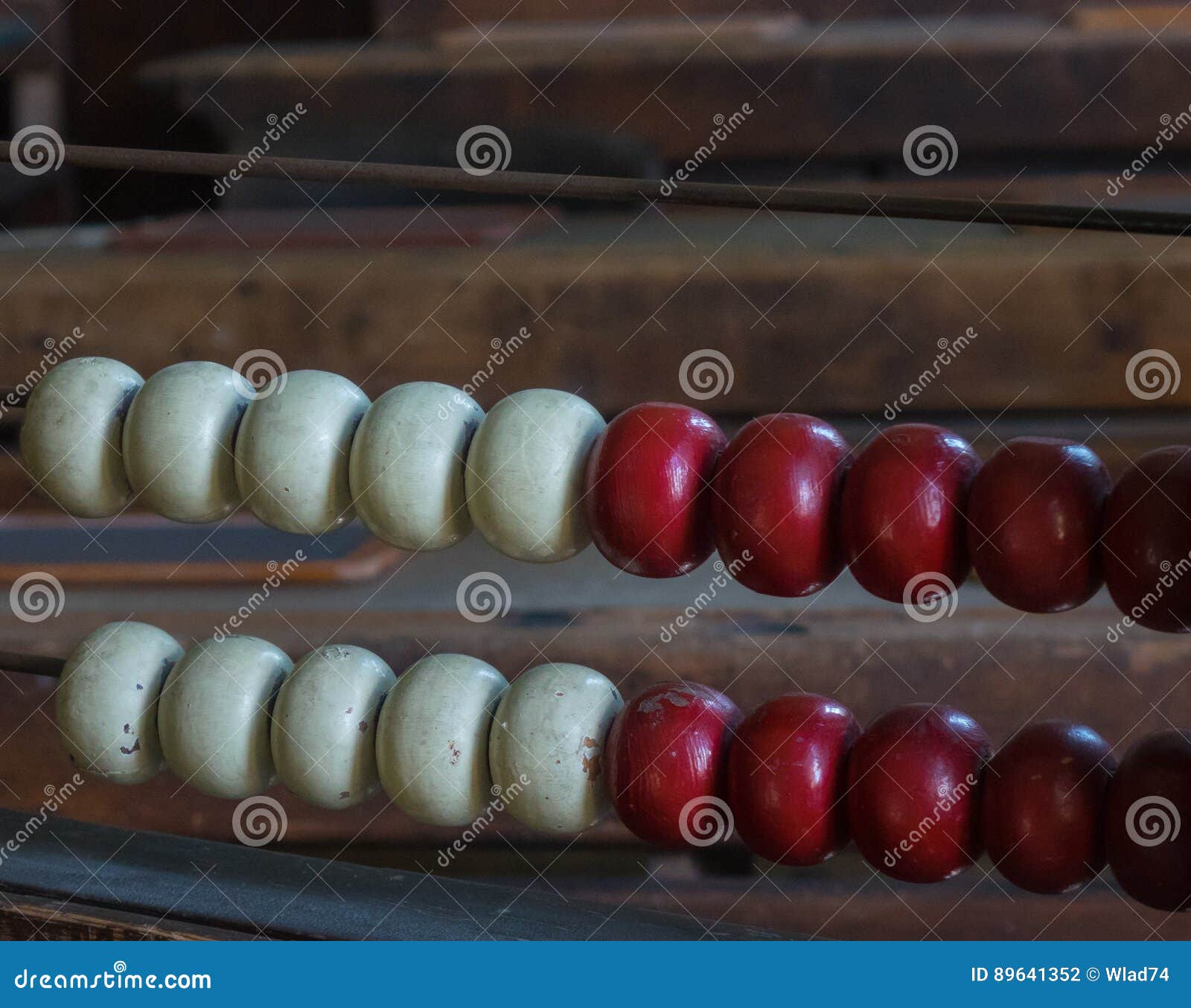 The Old and Ancient Abacus in a School Stock Photo - Image of abacus ...