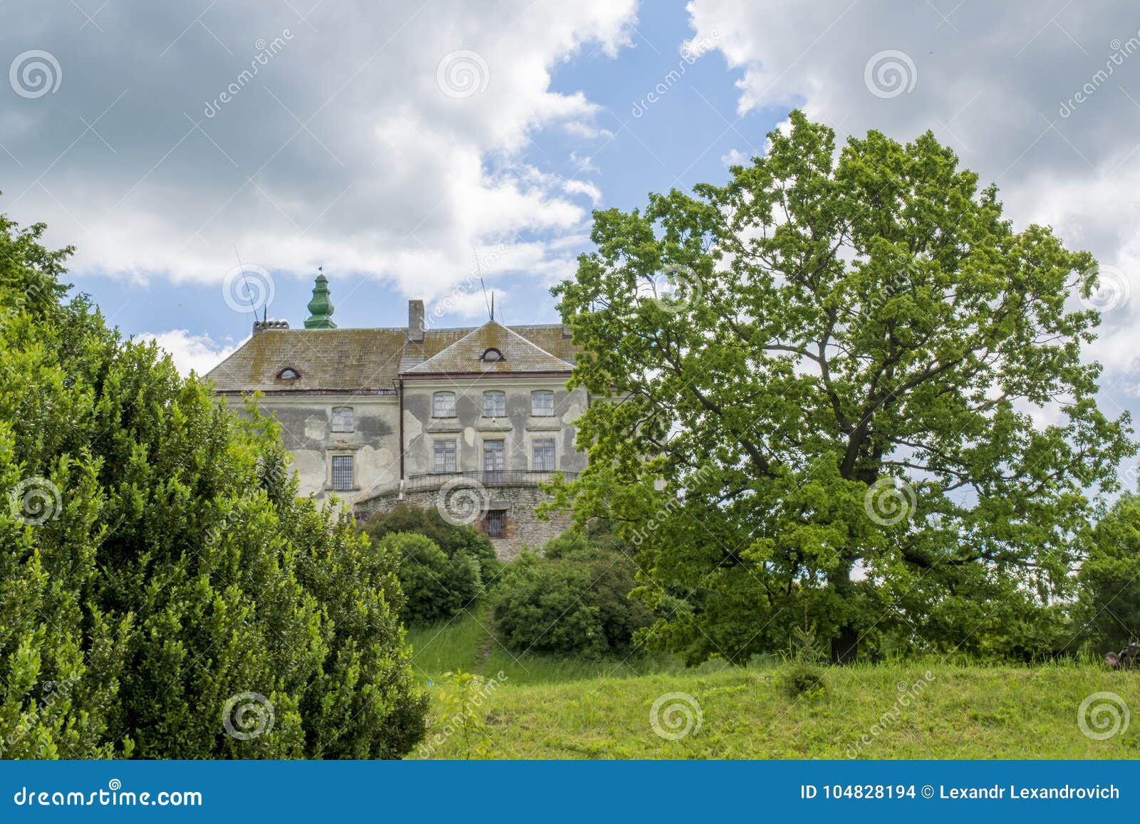 Old Ancient Castle Surrounded by Trees Stock Photo - Image of chateu ...