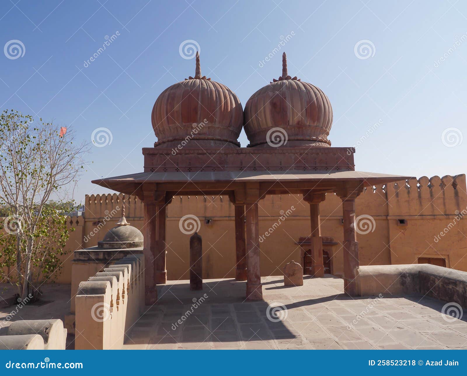 Old Ancient Fort Structure in India. Stock Photo - Image of fortress ...