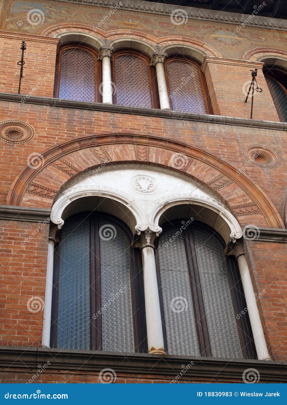 Old and Ancient Italian Window Stock Image - Image of religion ...