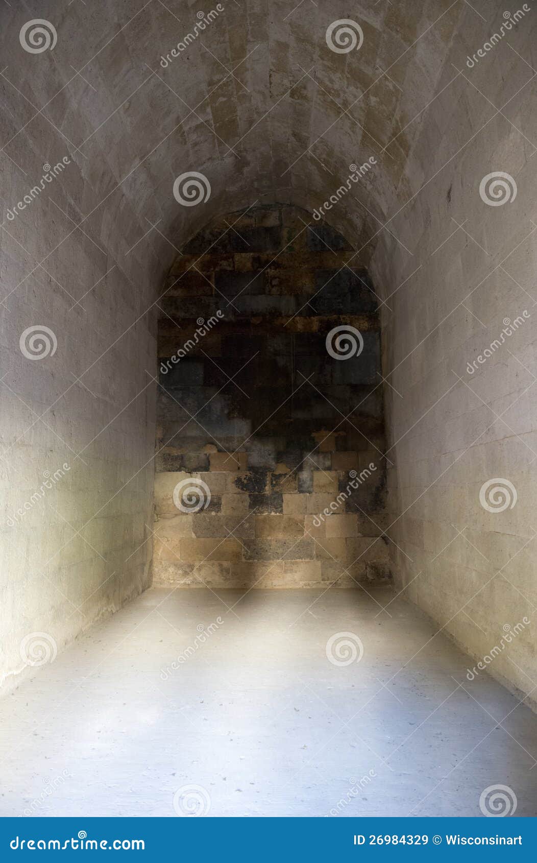Old Ancient Medieval Castle Stone Dungeon Cell Stock Image - Image of ...