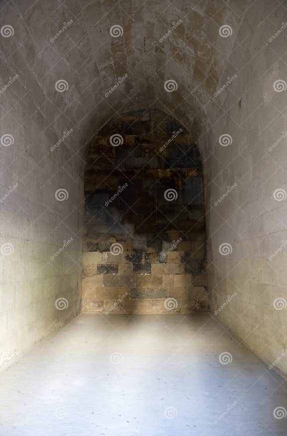 Old Ancient Medieval Castle Stone Dungeon Cell Stock Image - Image of ...