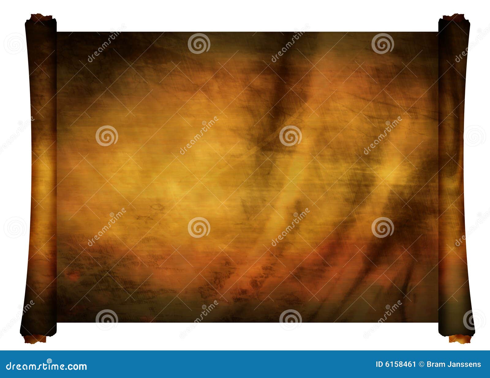 Old ancient scroll stock illustration. Illustration of aged - 6158461