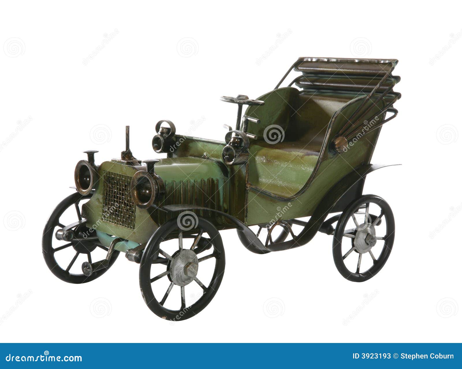Old Antique Car stock image. Image of antique, white, carriage - 3923193