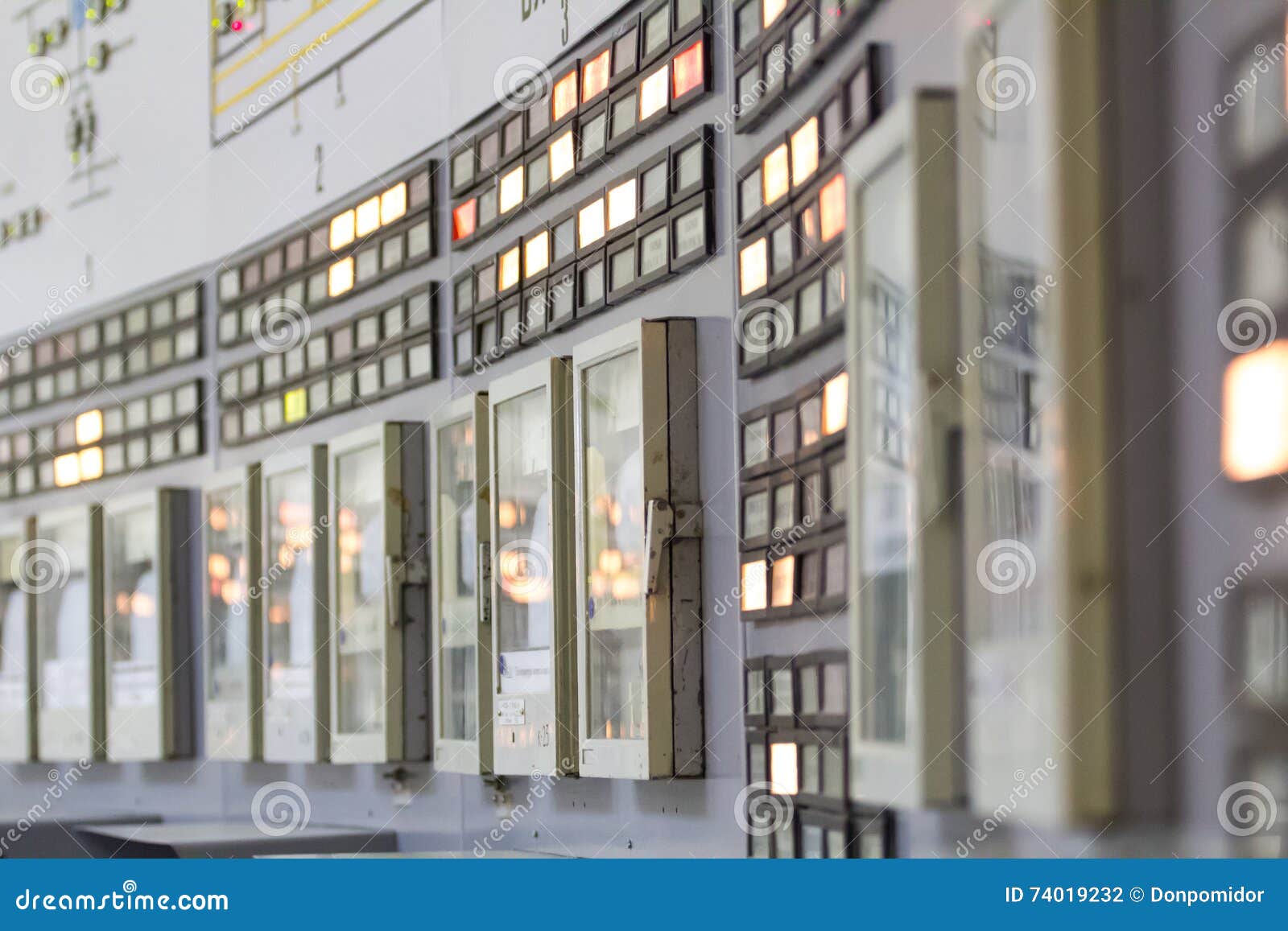 Old antique Control Panel stock photo. Image of console - 74019232