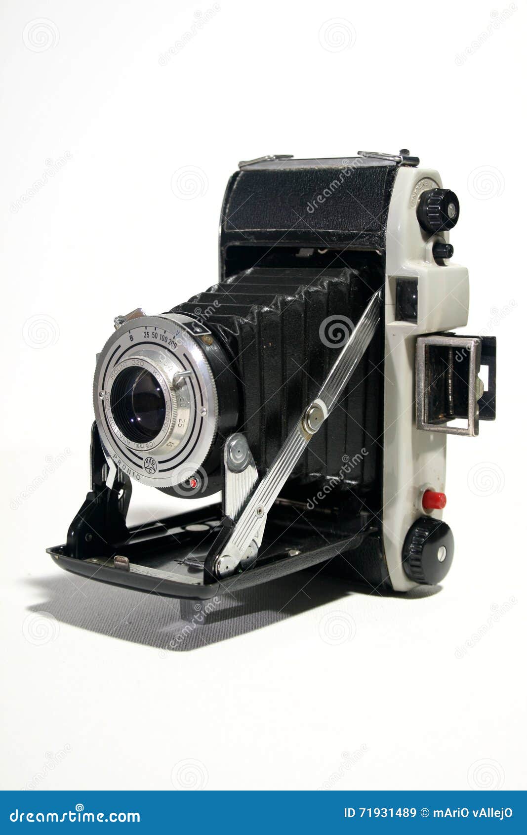 Old Antique folding Camera stock image. Image of camera - 71931489