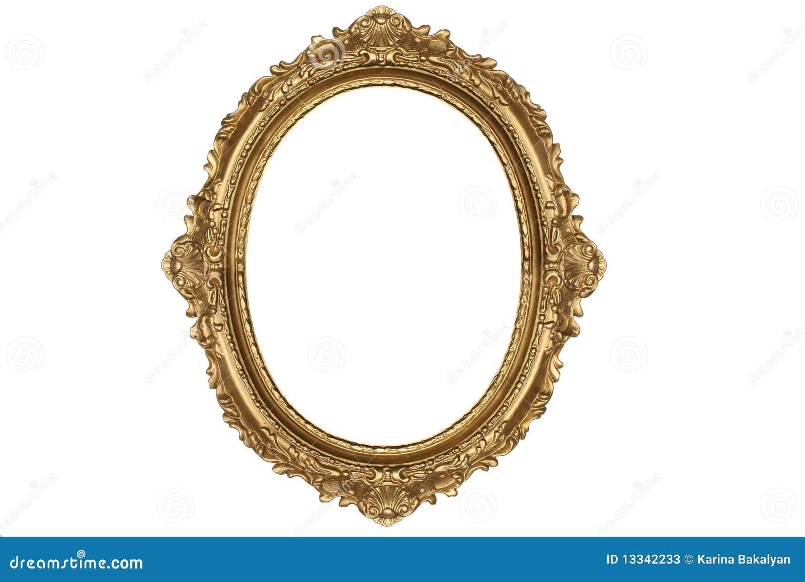 Old antique gold frame stock image. Image of painting - 13342233