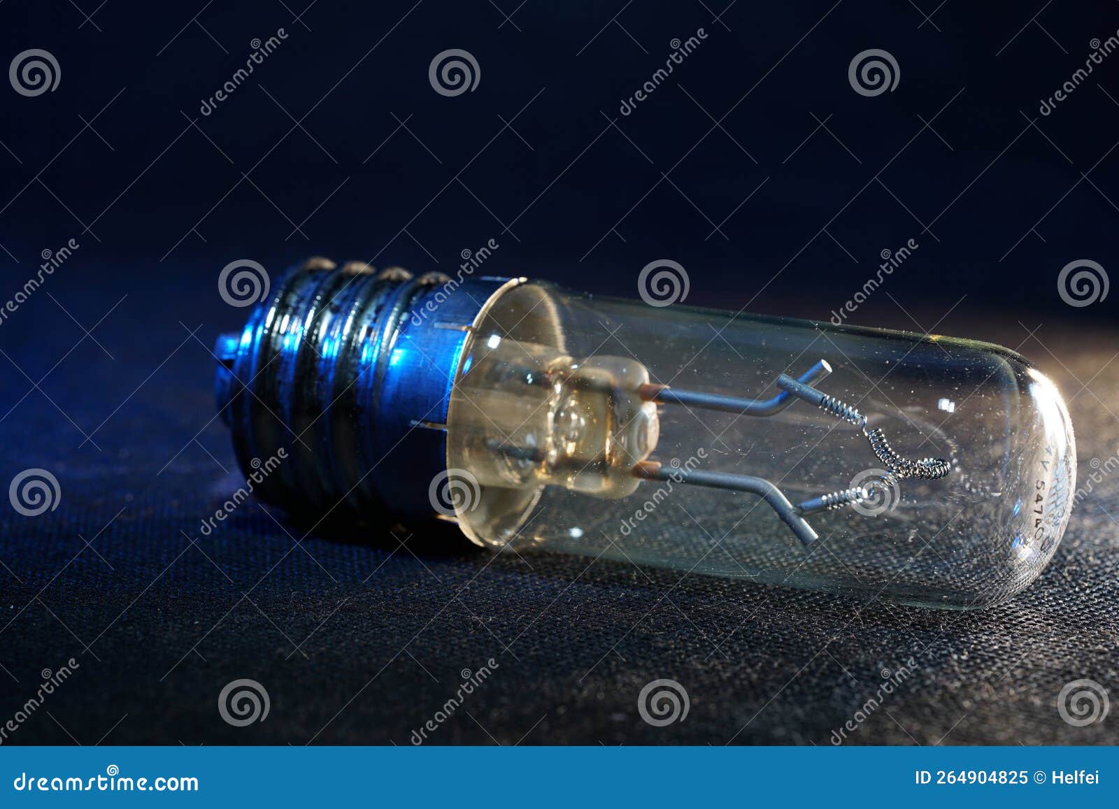 Old Antique Lightbulb Photographed Stock Image - Image of antique ...