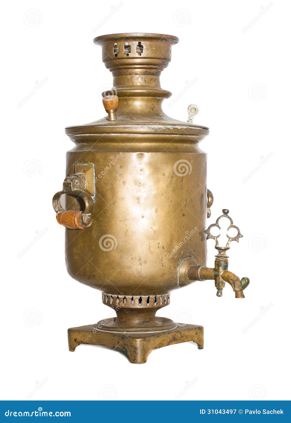 Old antique samovar stock image. Image of classic, decoration - 31043497