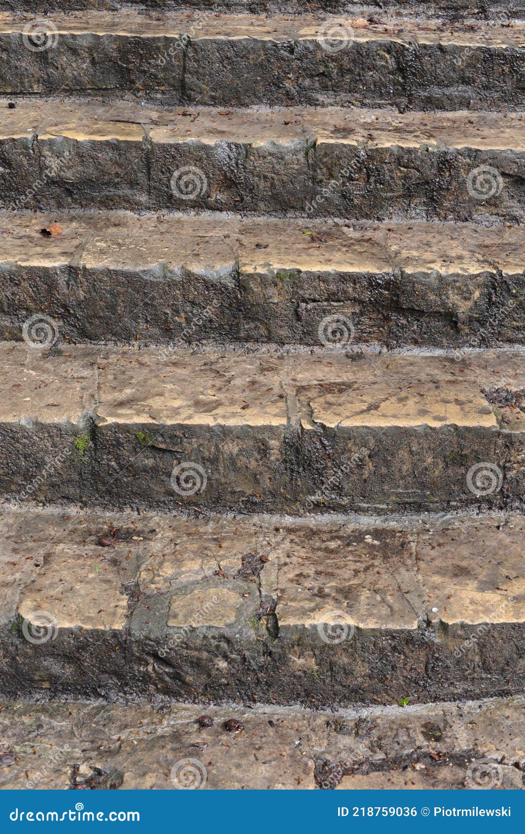 Old and Antique Stone Stairs with Sharp Steps Stock Photo - Image of ...