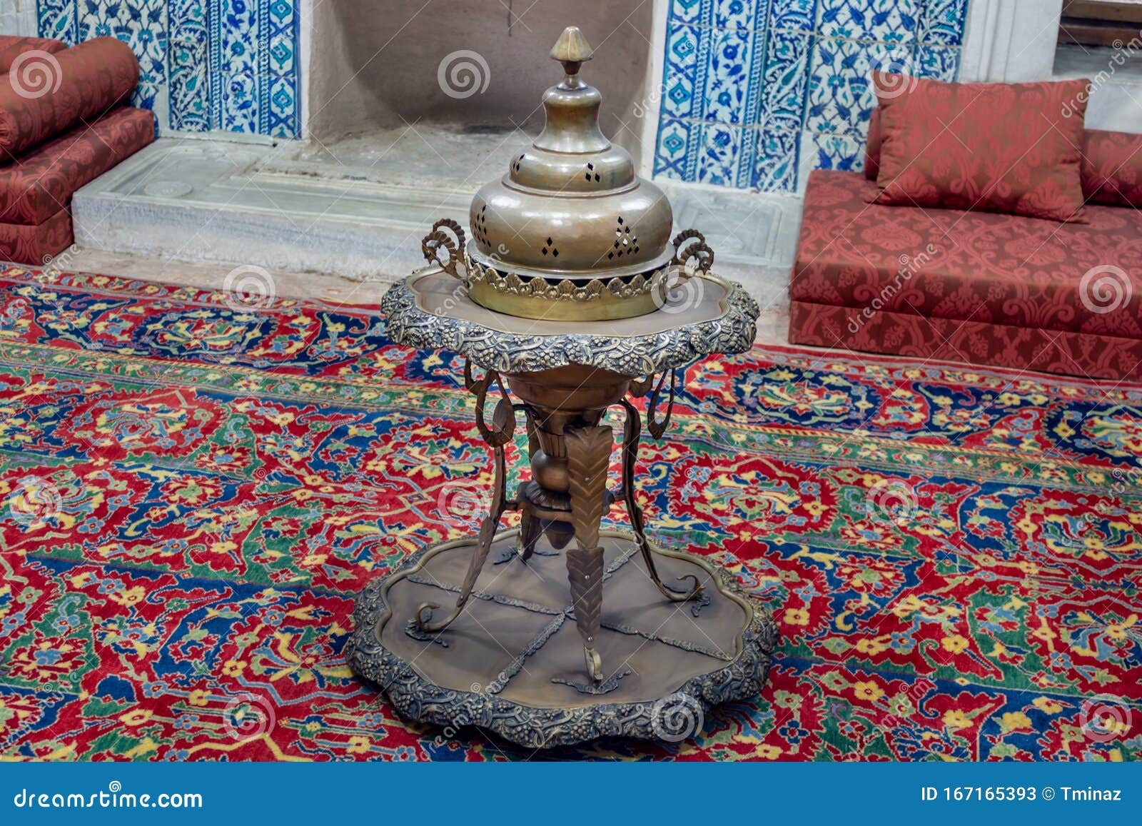 Old Antique Stove, Turkish Ottoman Style Stock Image - Image of antique ...