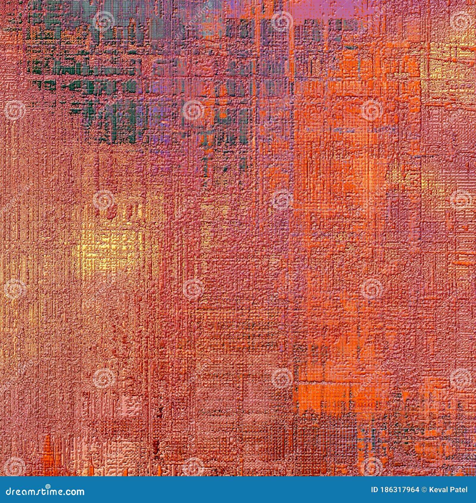 Old Antique Texture or Background. with Different Colour Patterns Stock ...