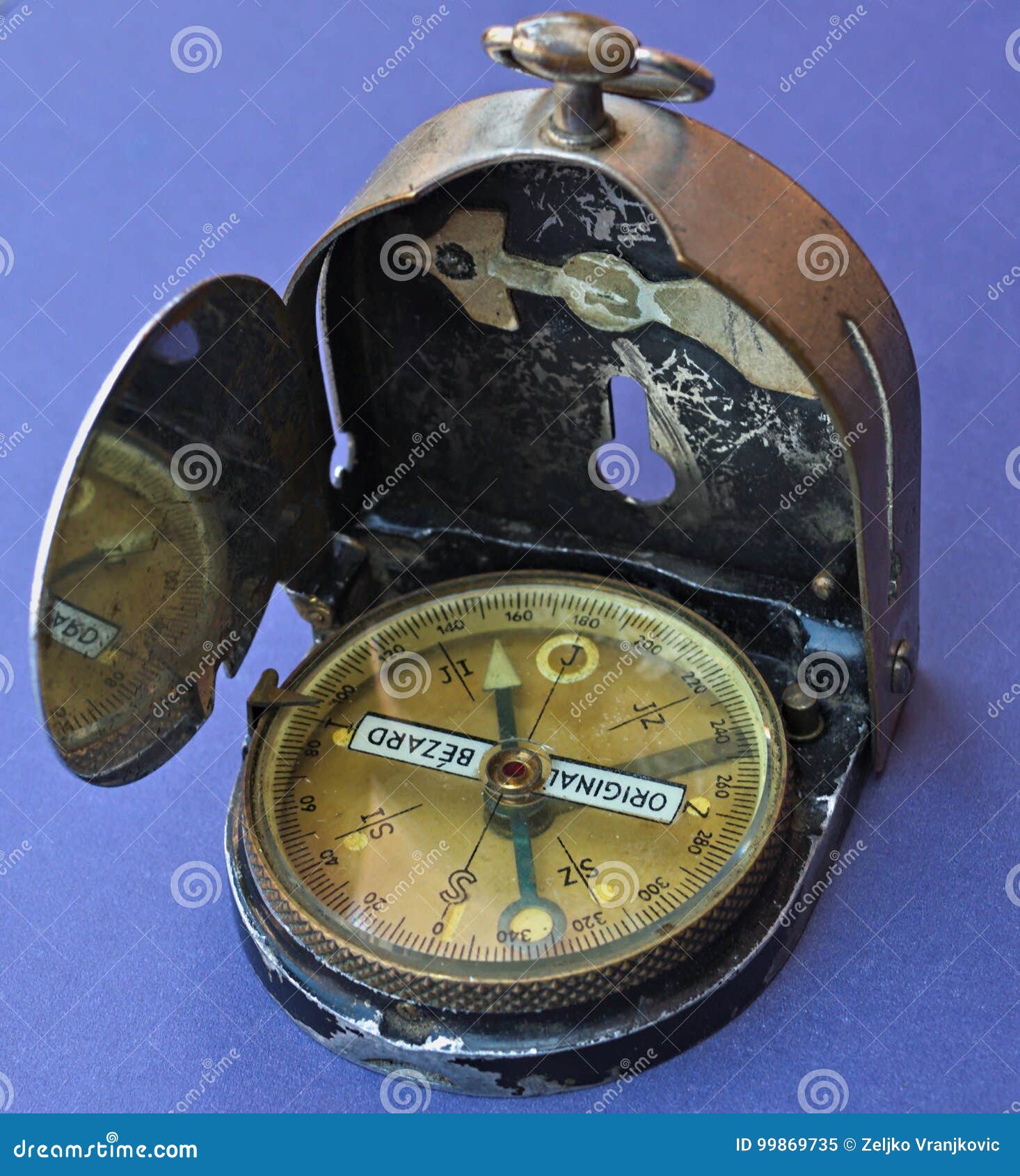 Old Antique, Vintage Compass Editorial Image - Image of longitude ...