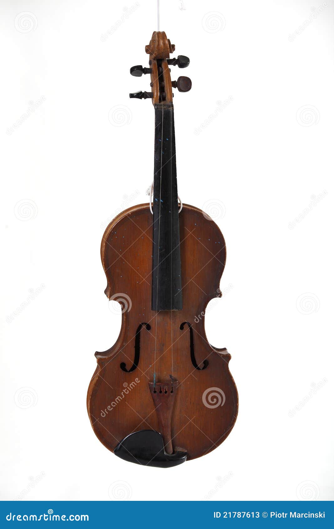 Old antique violin. stock image. Image of culture, music - 21787613