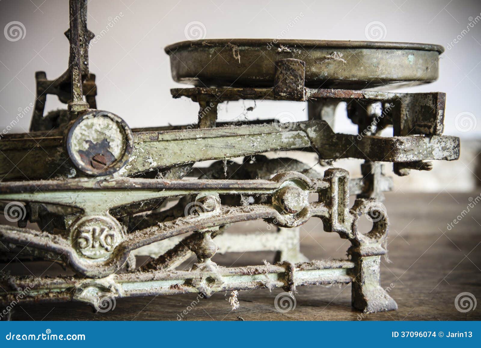 Old Antique Weight Measuring and Kitchen Goods Stock Photo - Image of ...