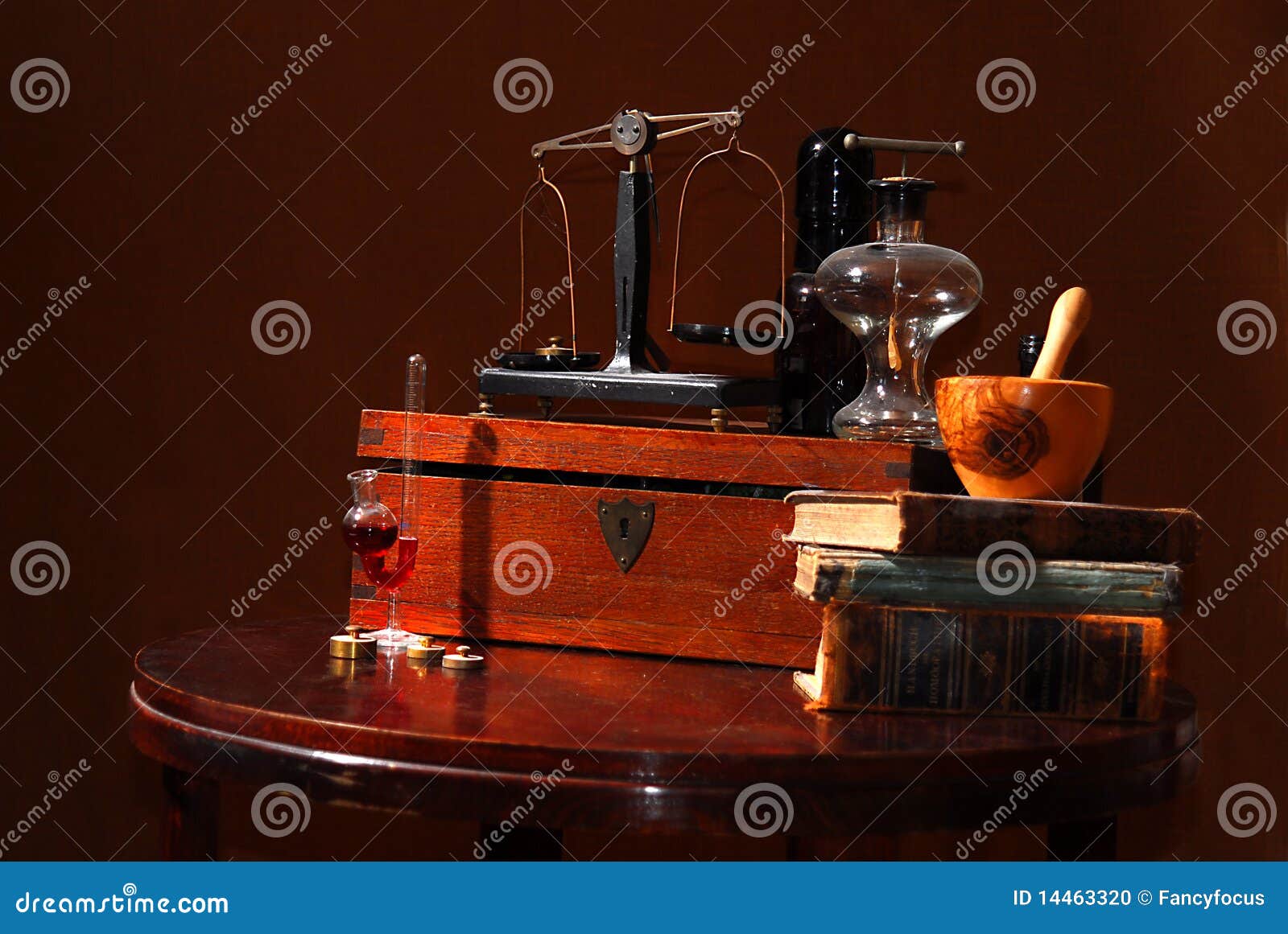 Old apothecary tools stock photo. Image of nostalgic - 14463320