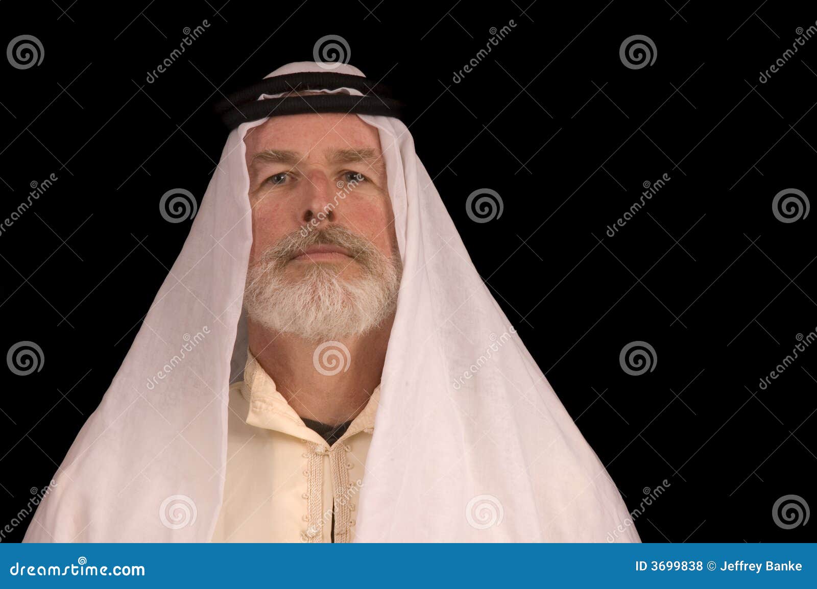 Old arabian man stock photo. Image of nose, arabian, eyes - 3699838