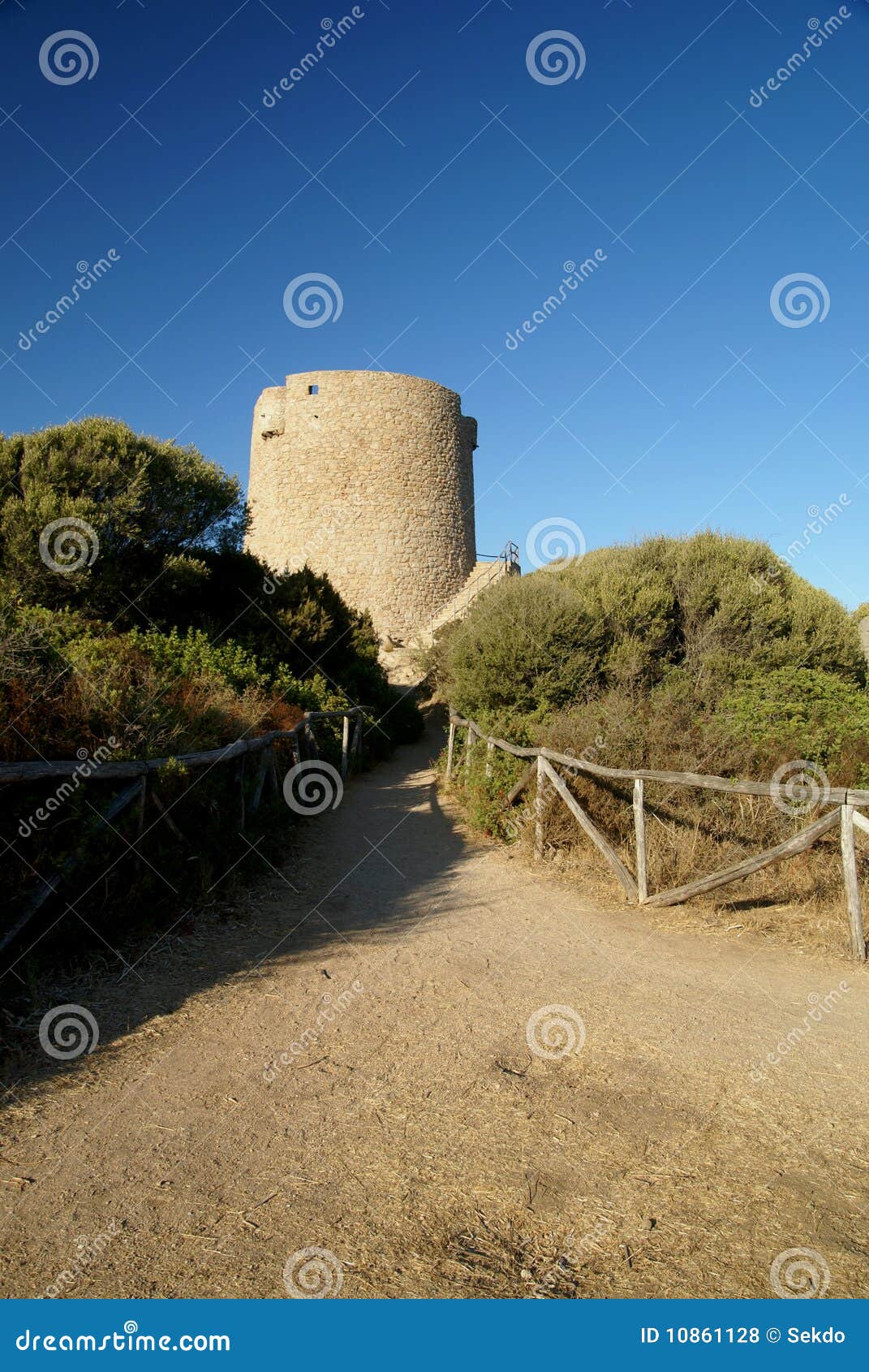 Old aragon tower stock photo. Image of destination, round - 10861128