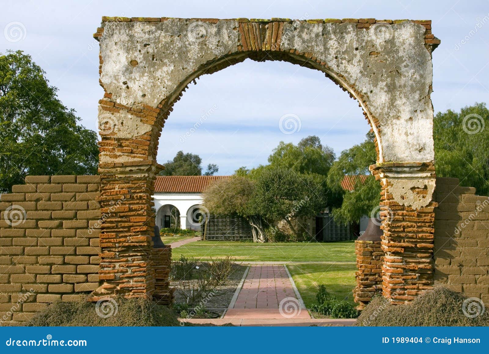 The old Arch stock photo. Image of spiritual, tile, spain - 1989404