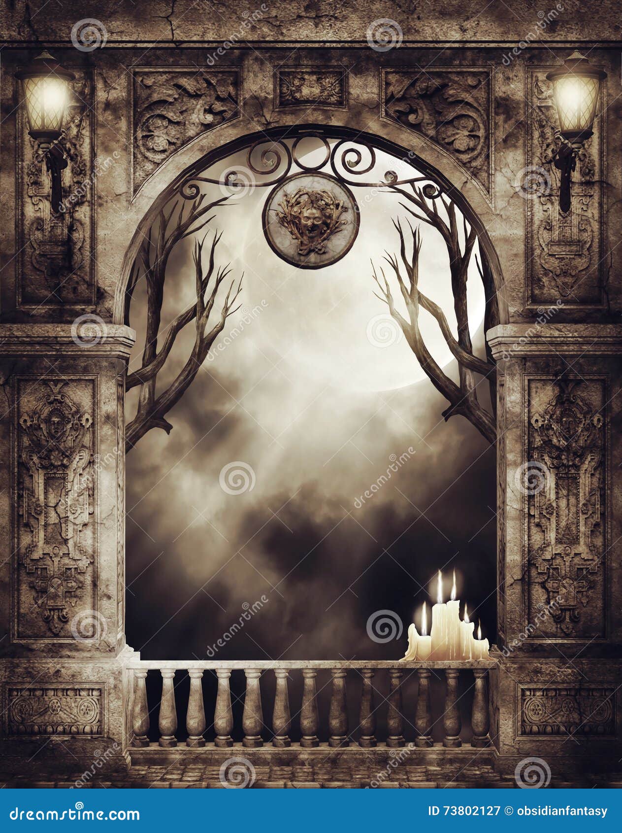 Fantasy Lamps. Kerosine Retro Petrolium Oil Lamps, Fairy Lanterns With ...