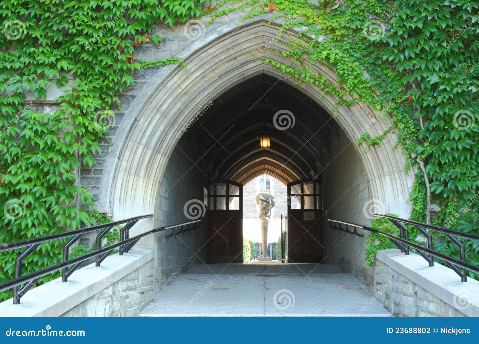 Old arched doorway passage stock photo. Image of archway - 23688802