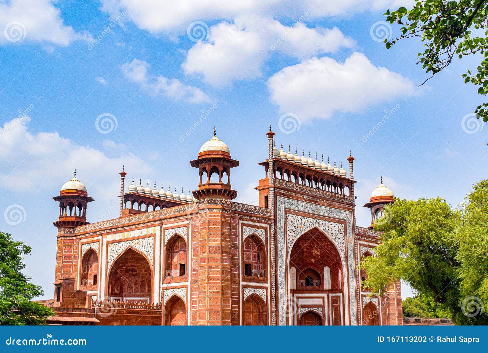Structure Outside In A Compound With Pots In Front On Gravel Royalty ...