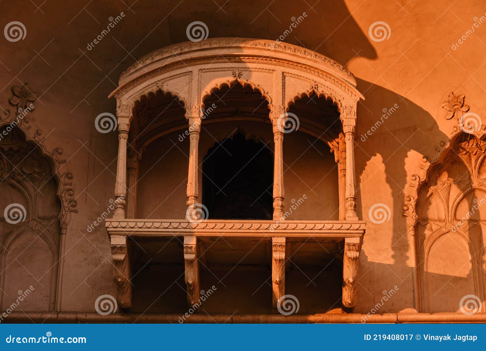 Old Architecture at Lucknow India Stock Image - Image of pillar ...