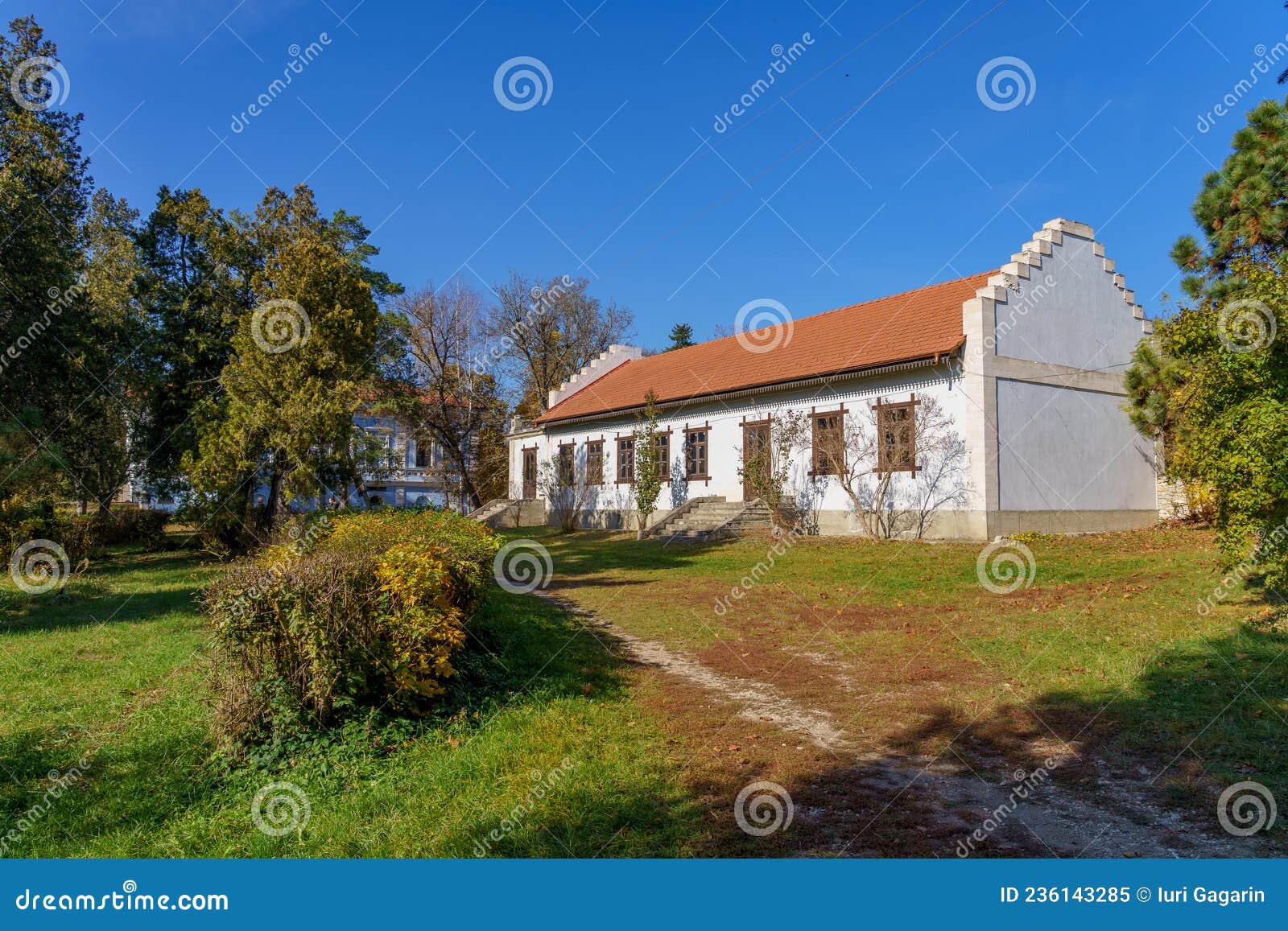 Old Architecture in the Village. Building or House Stock Image - Image ...
