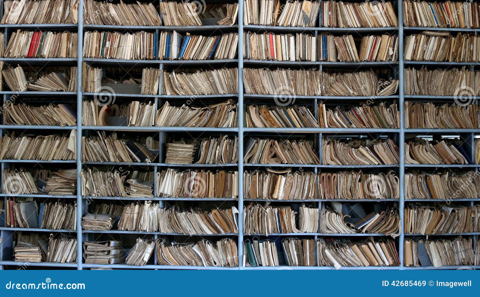 Old archive stock image. Image of paperwork, administrative - 42685469
