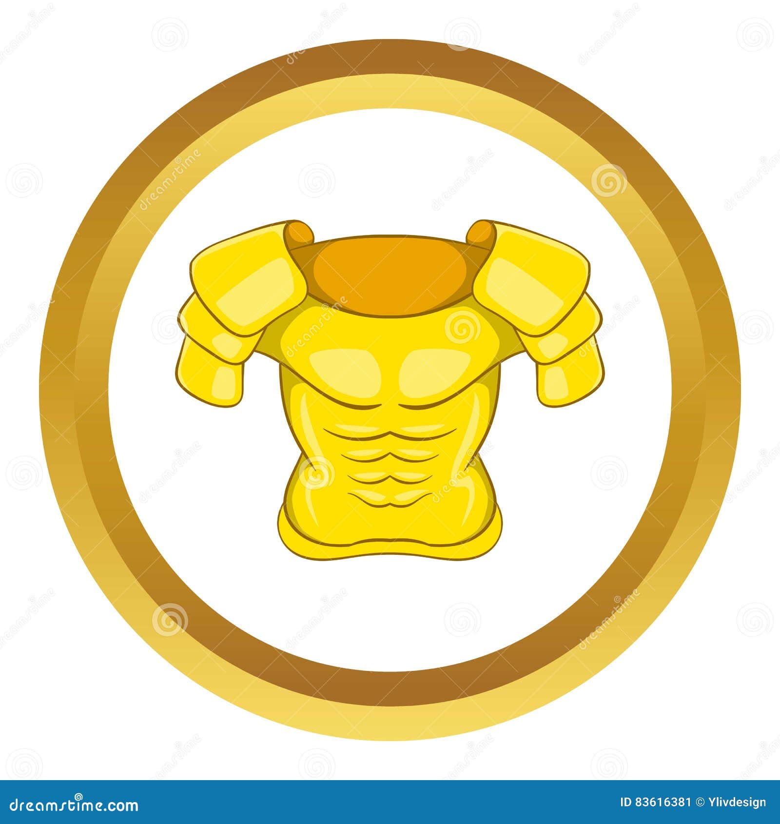 Armor Set. Vector Illustration. | CartoonDealer.com #70546018