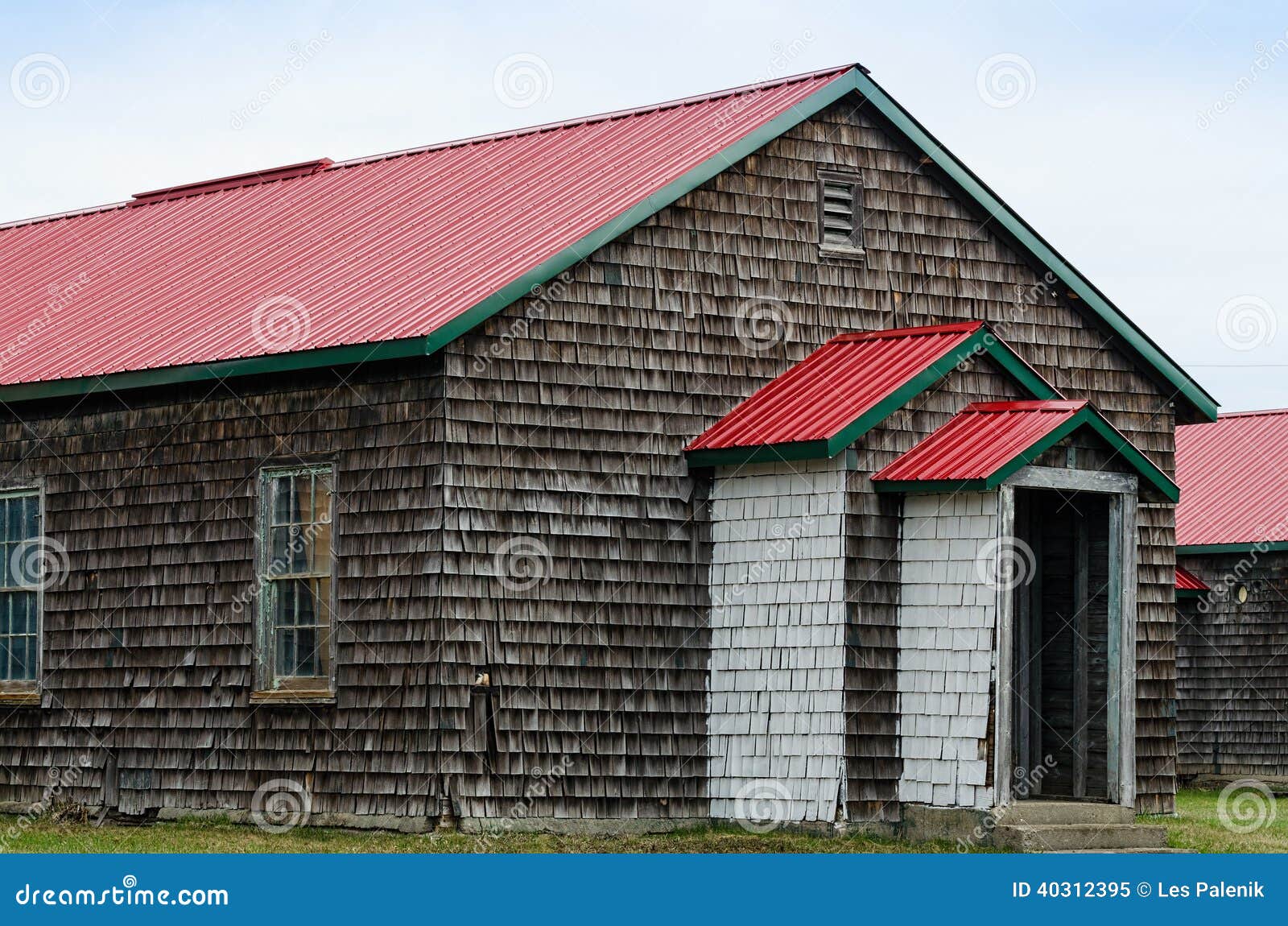 Old army barrack stock image. Image of windows, shelter - 40312395