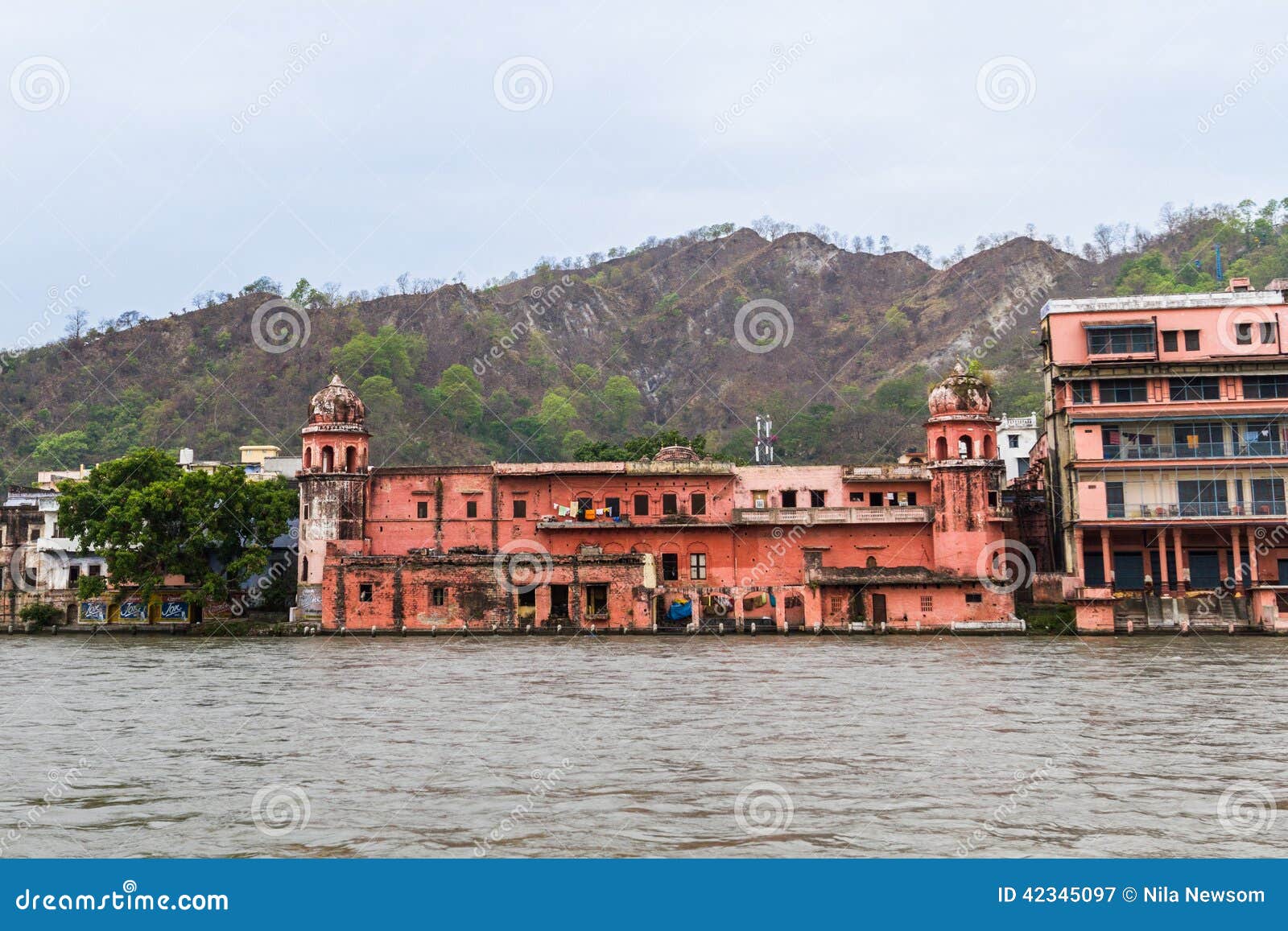 Old Ashrams stock image. Image of himalayan, india, weathered - 42345097